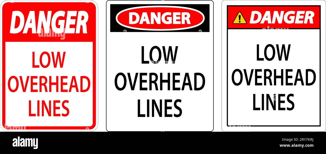 Overhead transmission lines Stock Vector Images - Alamy