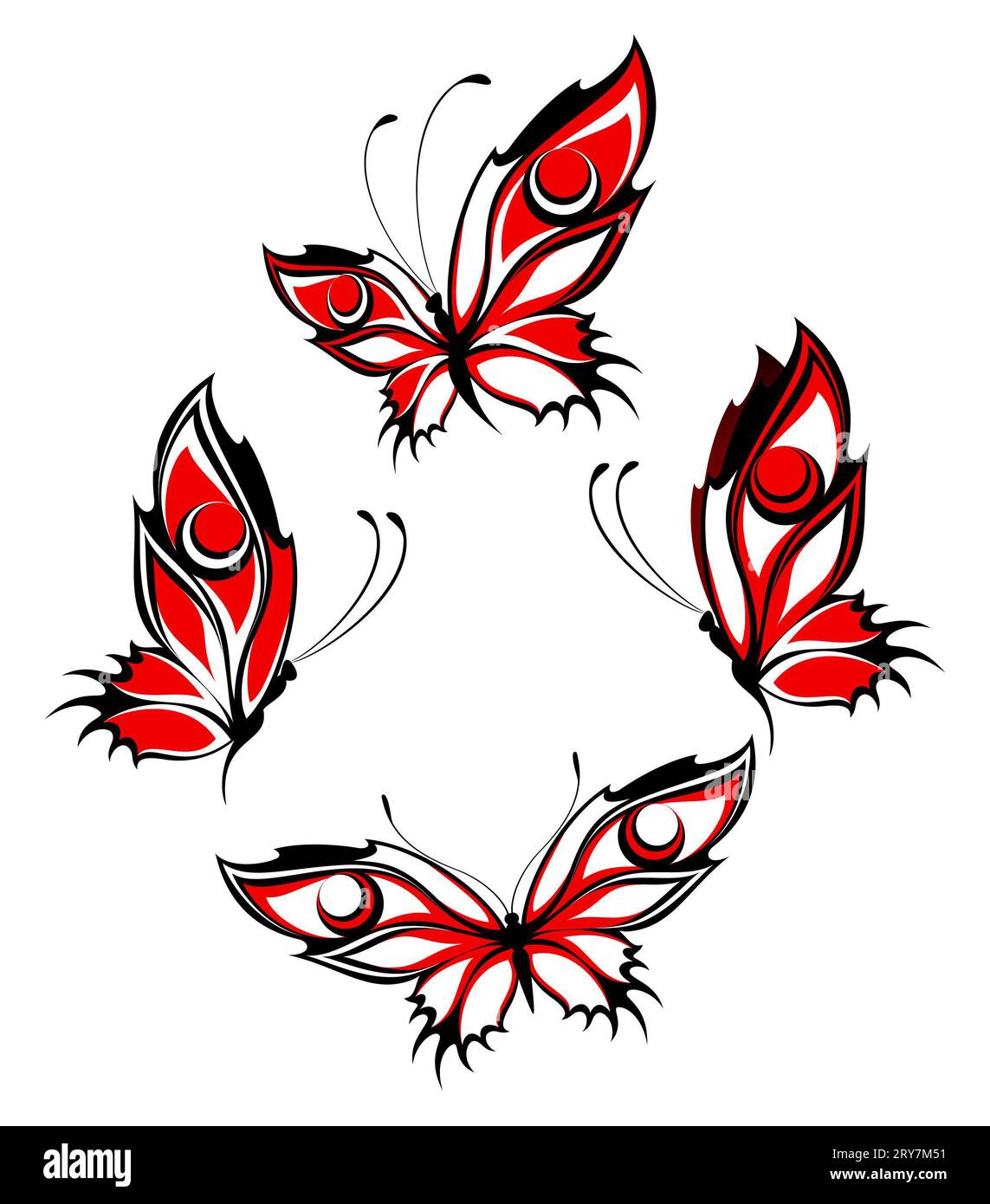 Beautiful Butterflies Stock Photo Alamy