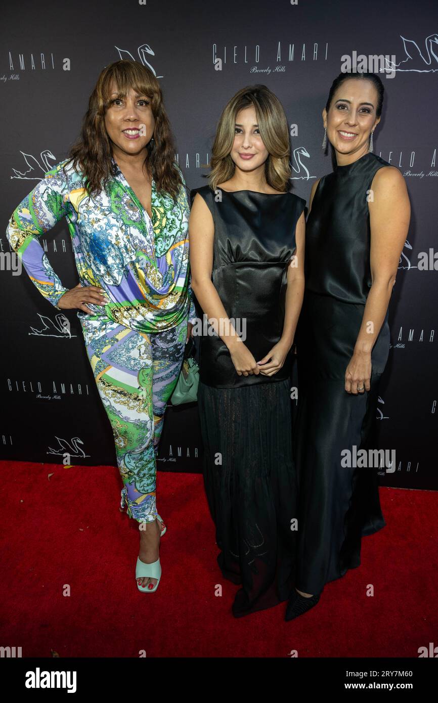 Los Angeles, USA. 28th Sep, 2023. Film Producer Marie Y. Lemelle ...