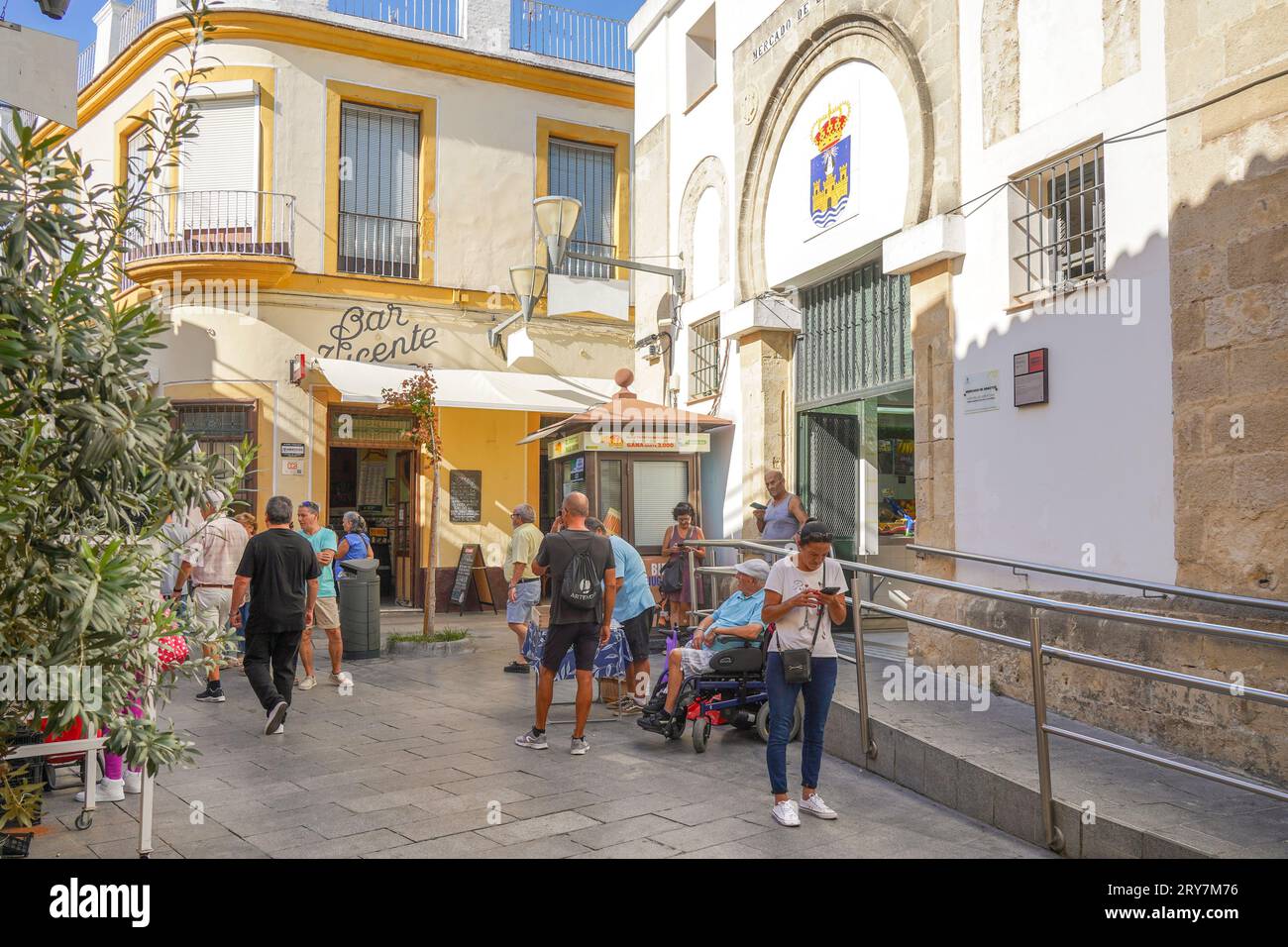 Covered market puerto de santa maria hi-res stock photography and ...
