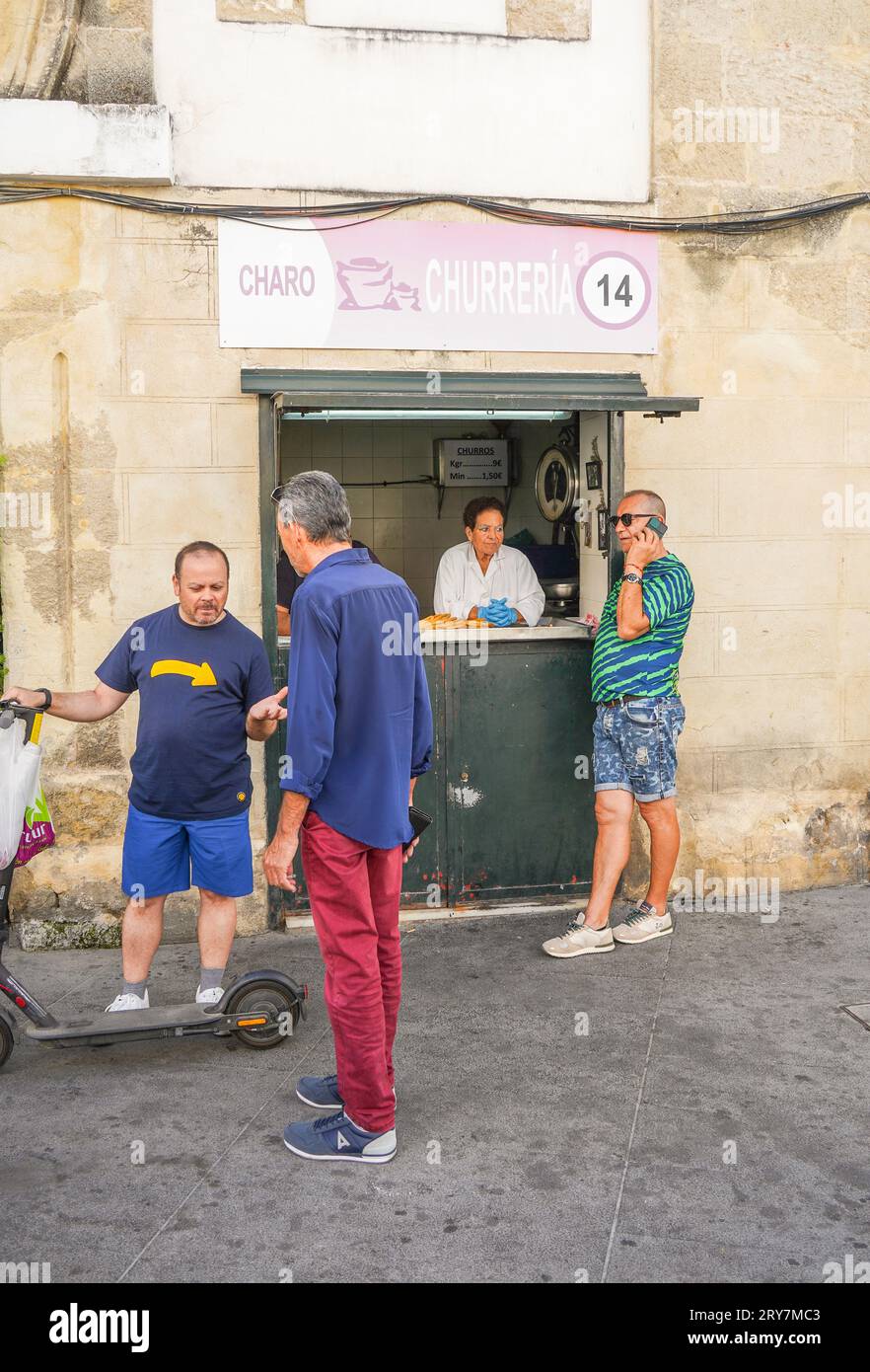 Churros booth hi-res stock photography and images - Alamy
