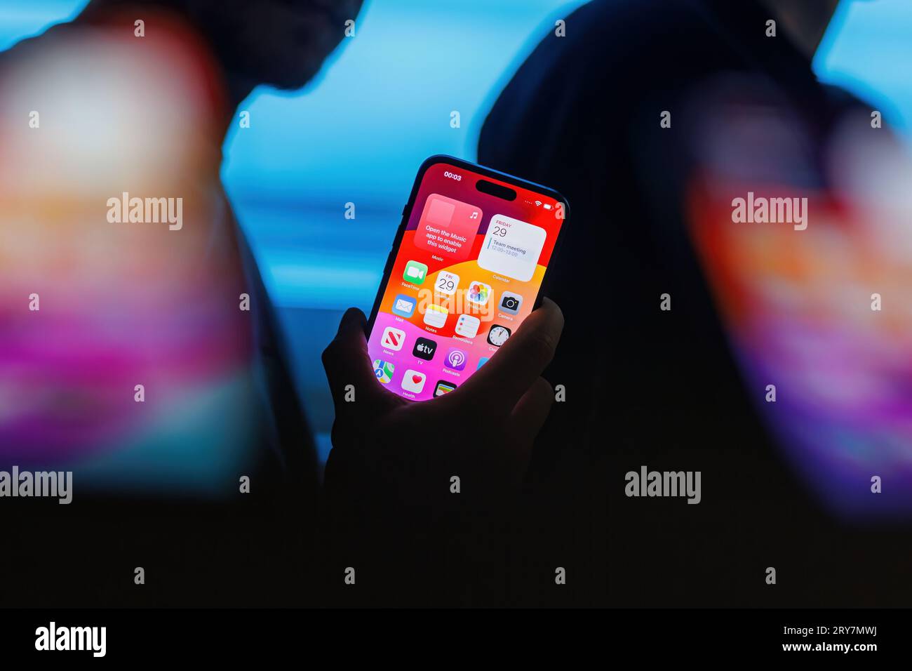 Iphone15pro hi-res stock photography and images - Alamy