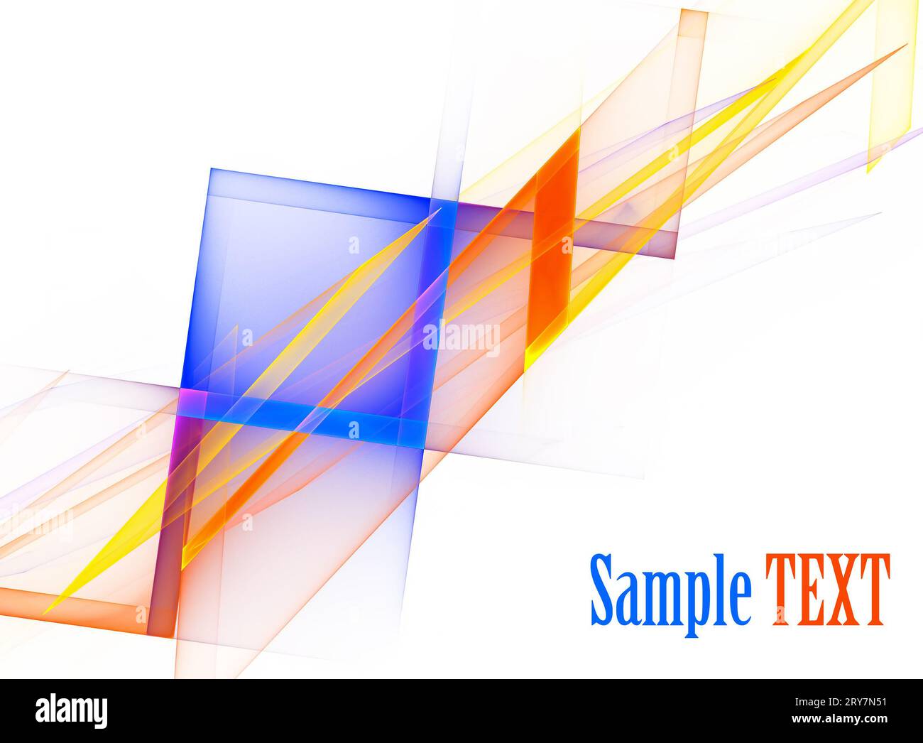 Abstract geometric background with copy space Stock Photo - Alamy