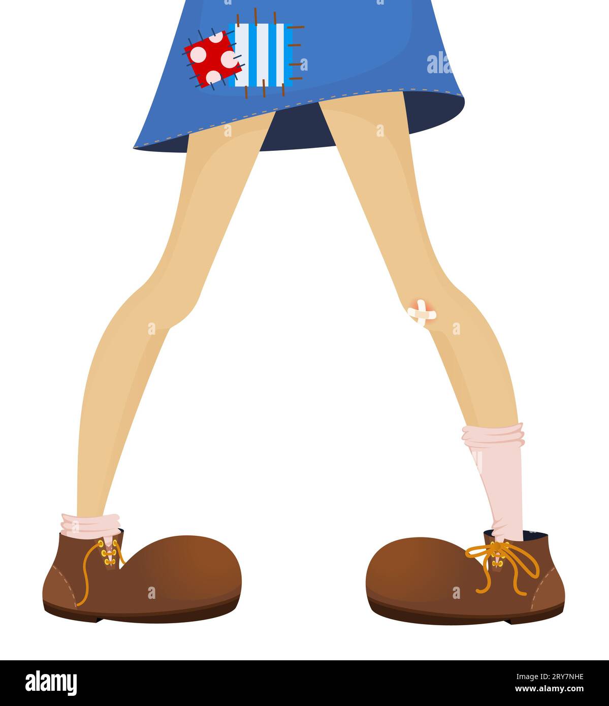 Cartoon human feet hi-res stock photography and images - Alamy