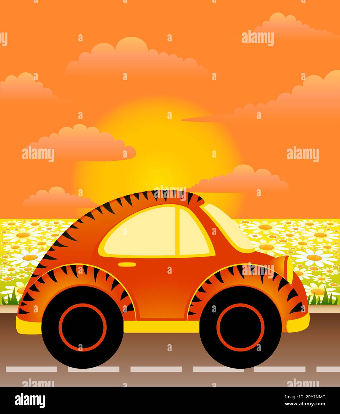 Nature cartoon hi-res stock photography and images - Alamy