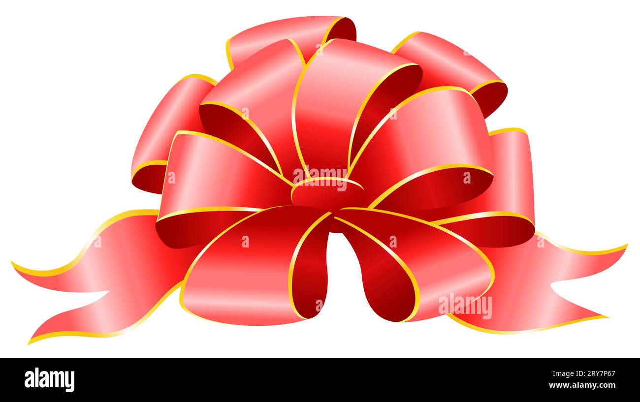 Beautiful big bow Stock Photo - Alamy
