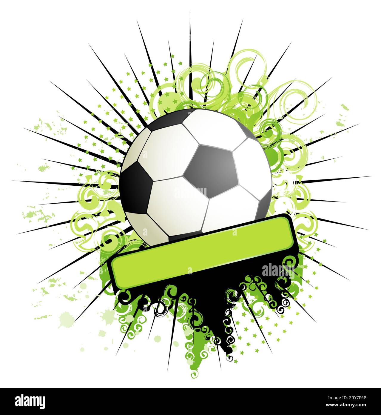 Soccer ball design Cut Out Stock Images & Pictures - Alamy