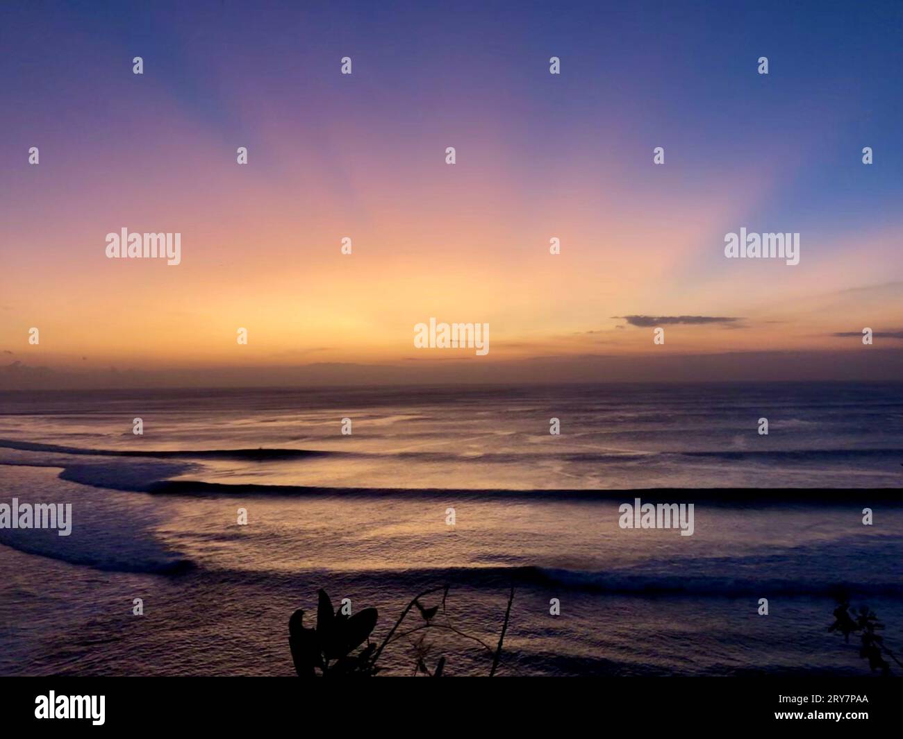 Sunset in Bali Stock Photo - Alamy