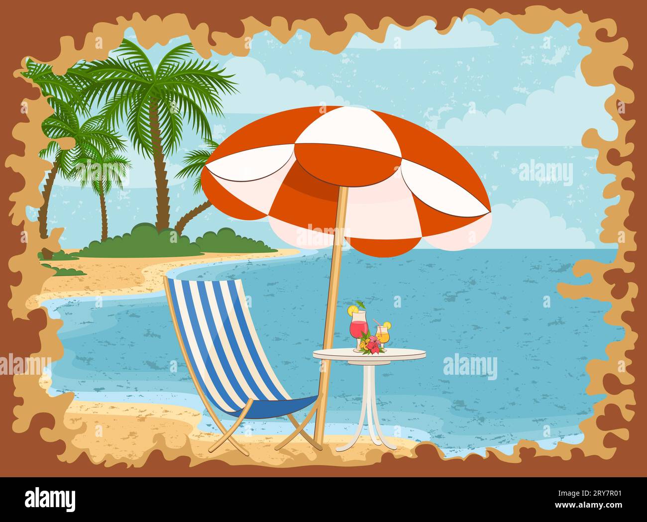 Nature beach layout hi-res stock photography and images - Alamy