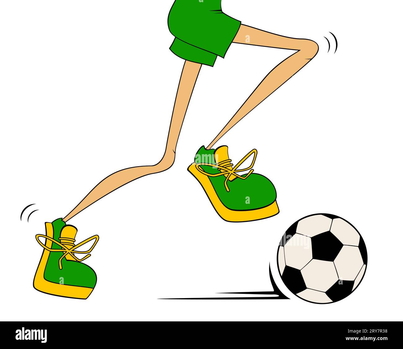 legs plays football Stock Photo - Alamy