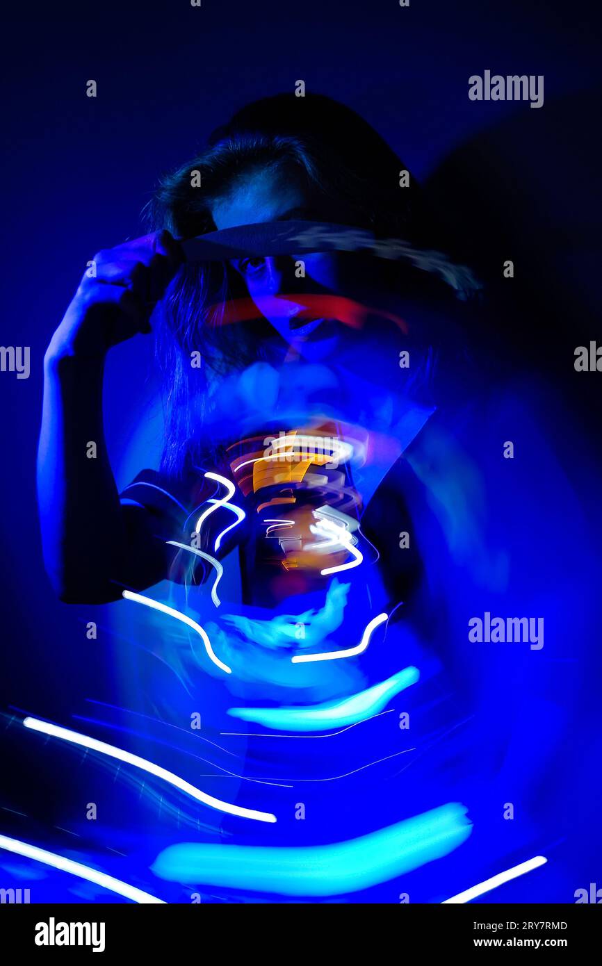 Metaverse network of 3D virtual world. Futuristic entertainment and ...