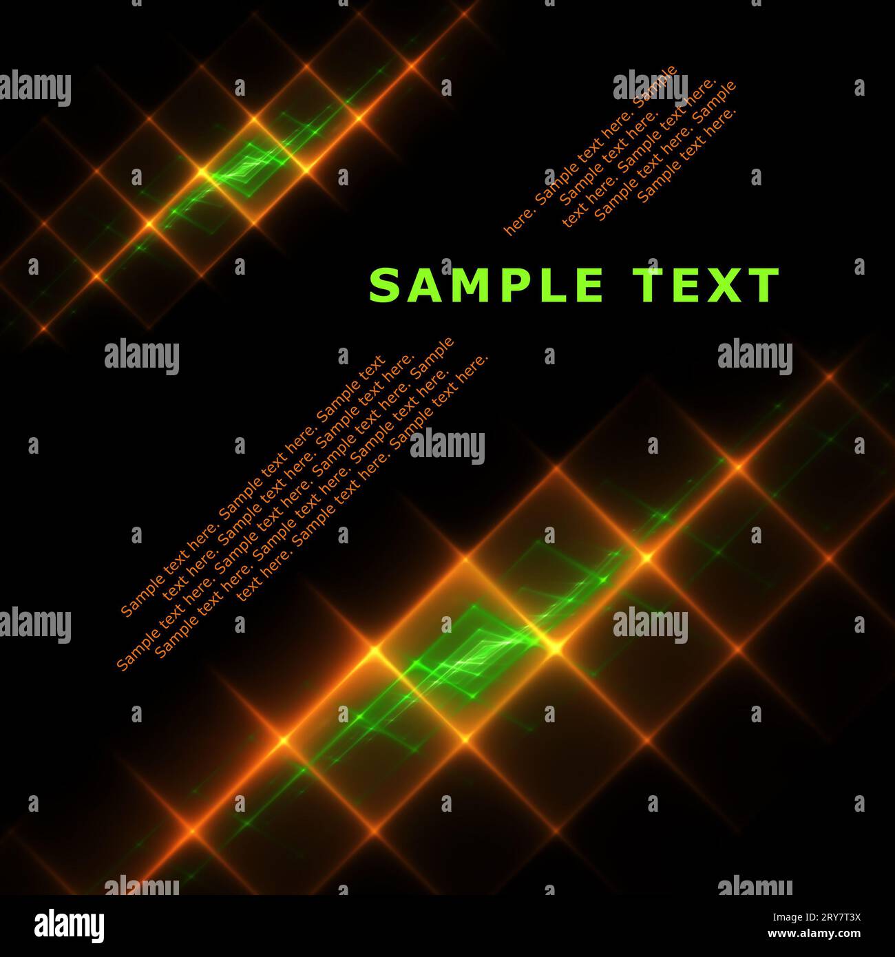 Glow squares abstract dark background hi-res stock photography and ...