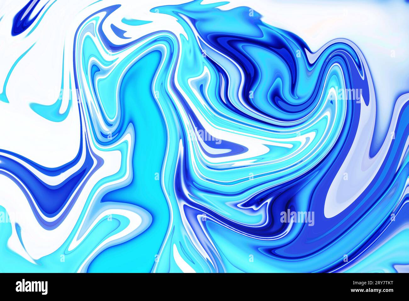 a symphony of captivating beauty and artistic fluidity in abstract blue ...