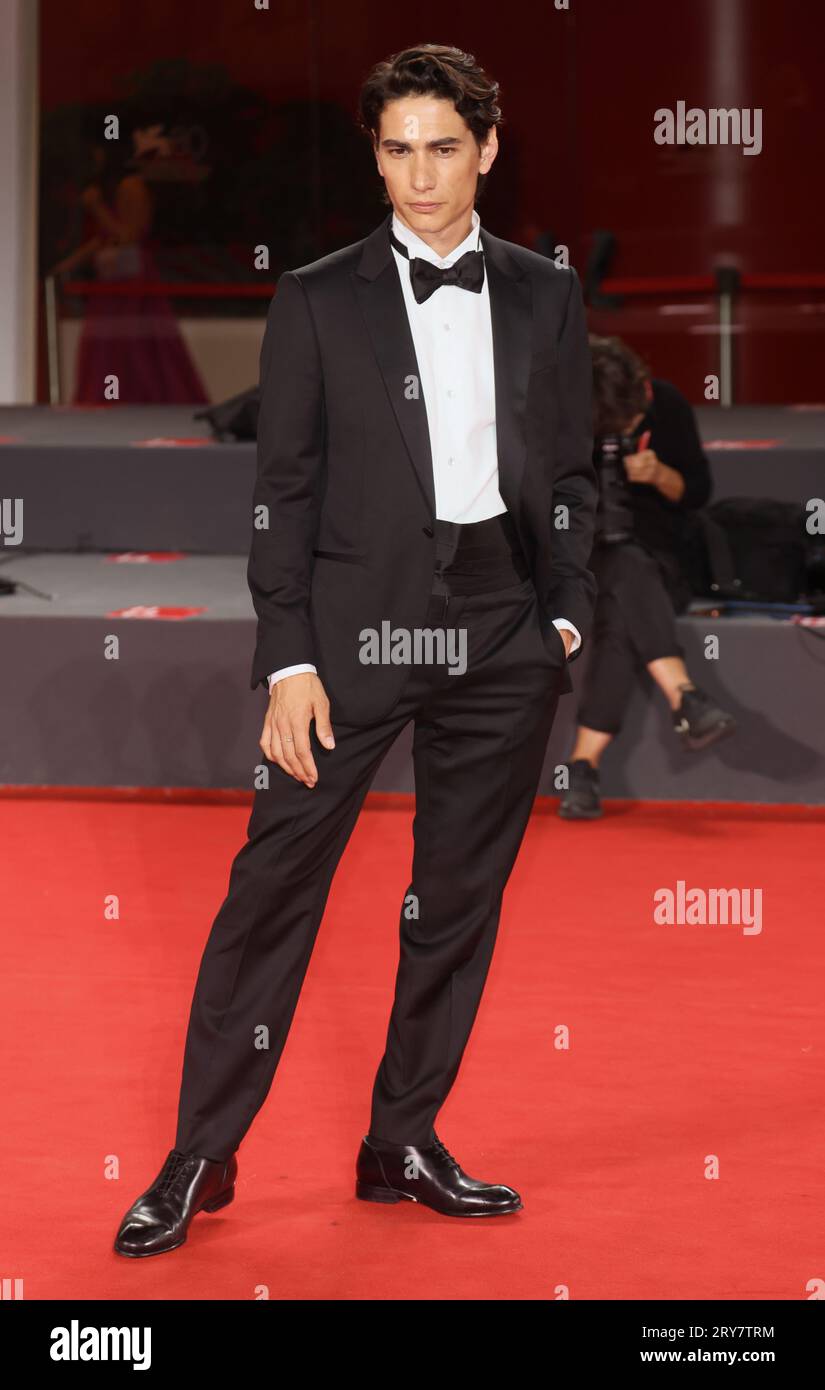 VENICE, ITALY - SEPTEMBER 09: Enzo Vogrincic attend a red carpet for ...
