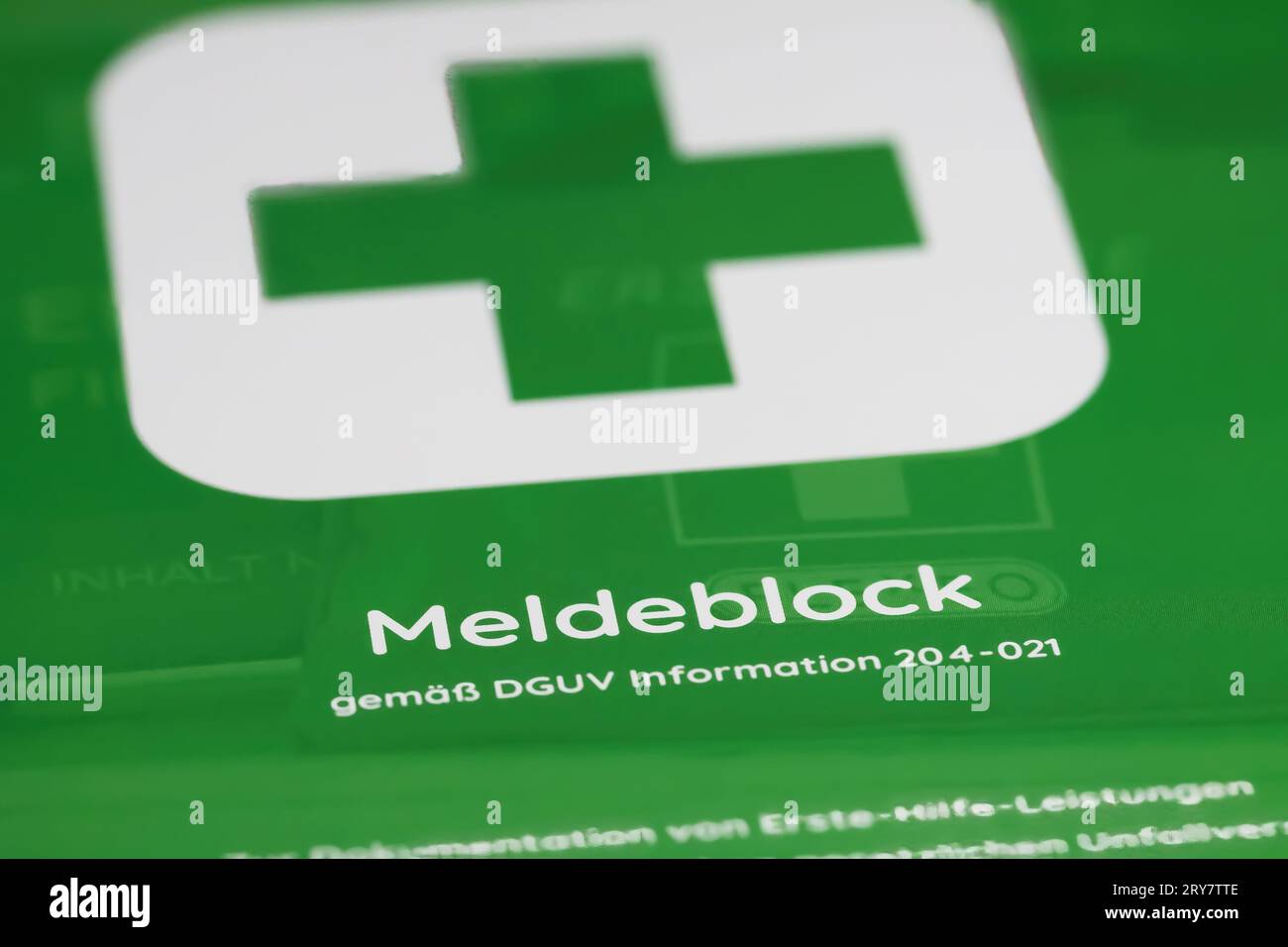 Meldeblock hi-res stock photography and images - Alamy