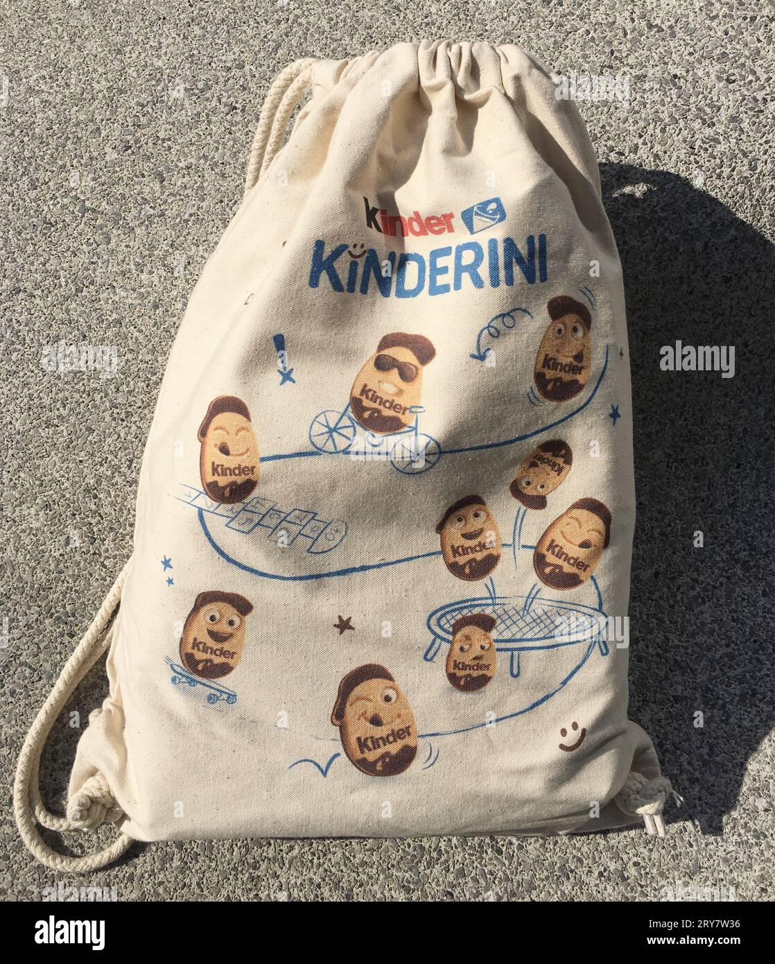 Milan, Italy. 29th Sep, 2023. Milan, Italy Ferrero presents Kinderini ...