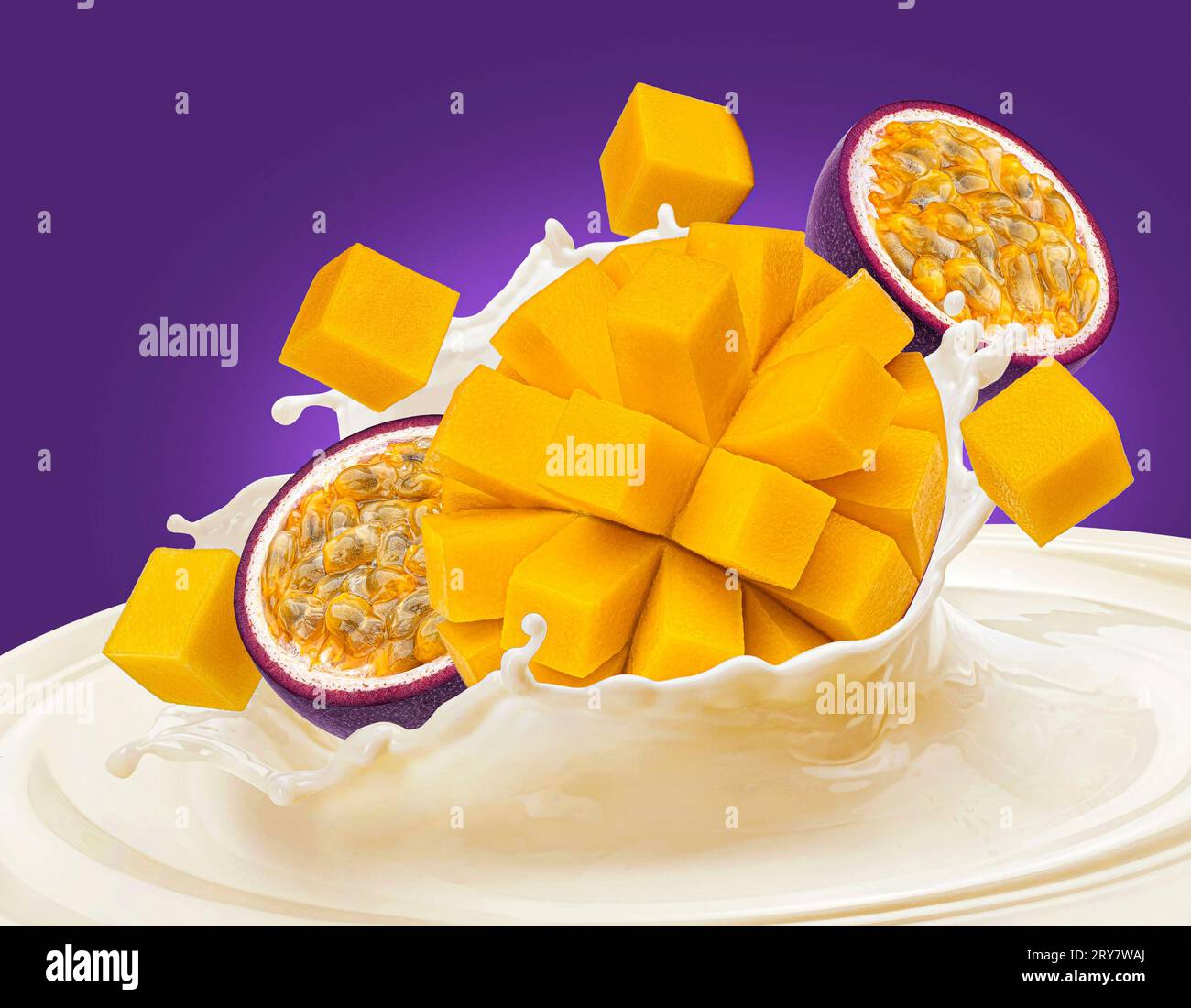Mango smooth motion hi-res stock photography and images - Alamy