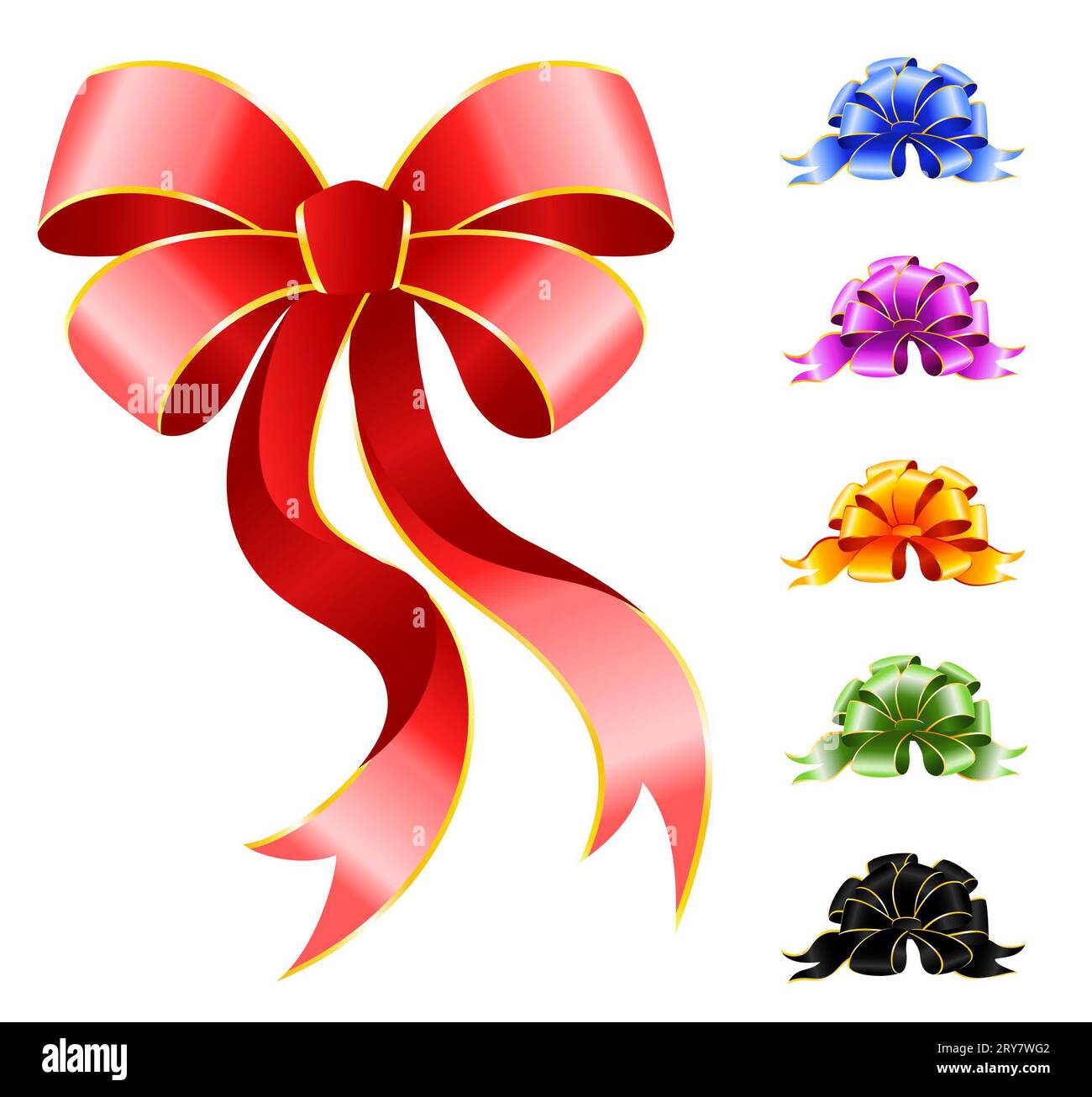 Dark blue bows hi-res stock photography and images - Alamy