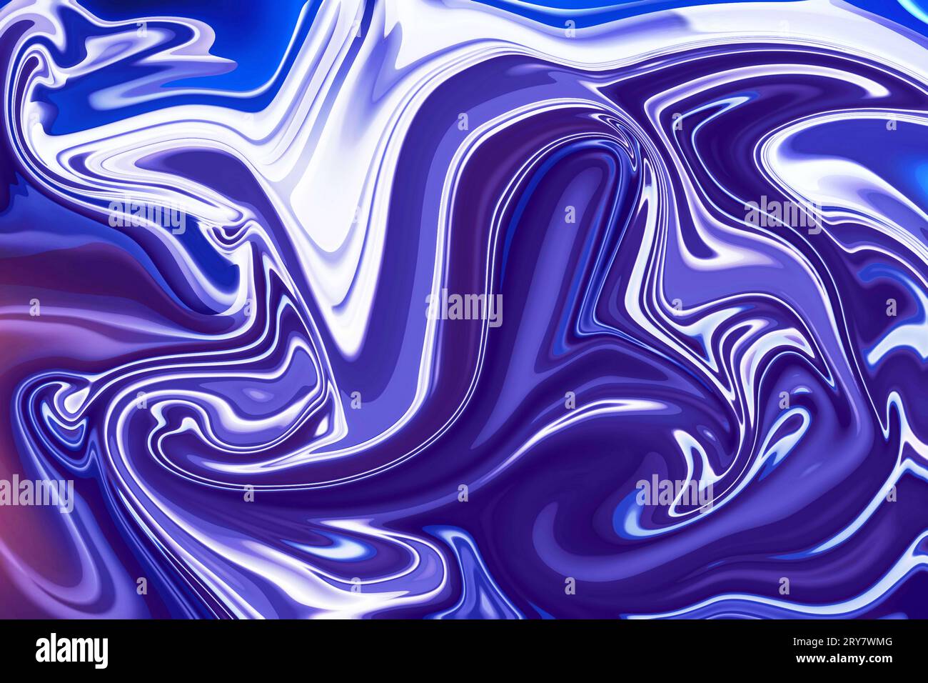 artistic wonder blue liquid marble abstract background Stock Photo - Alamy