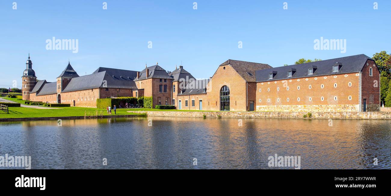 La Ramee abbey / abbaye de La Ramée, former Cistercian cloister at ...