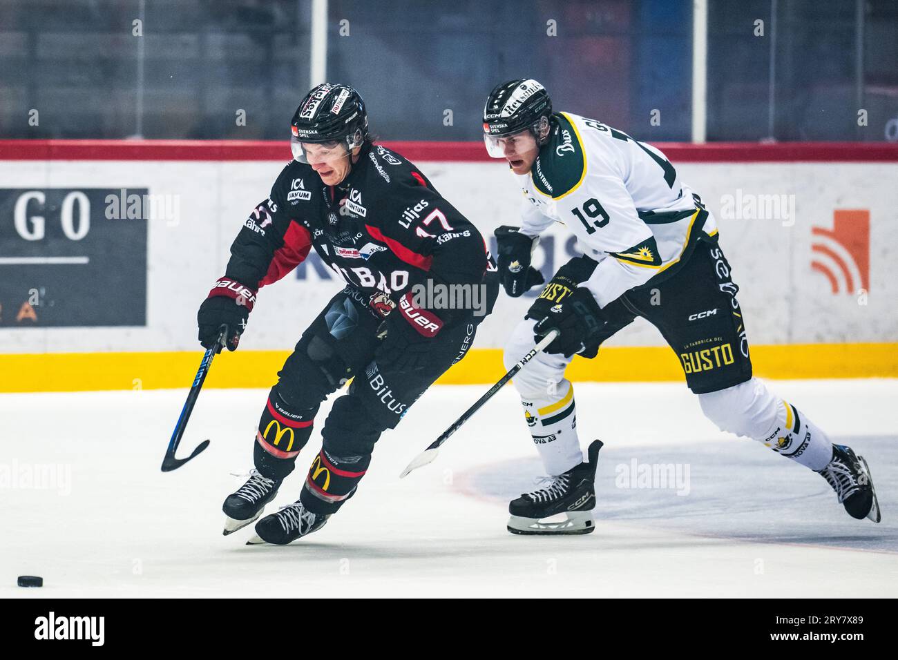 Nybro, Sverige. 29th Sep, 2023. 230929 Nybros Maxim Golod och ...