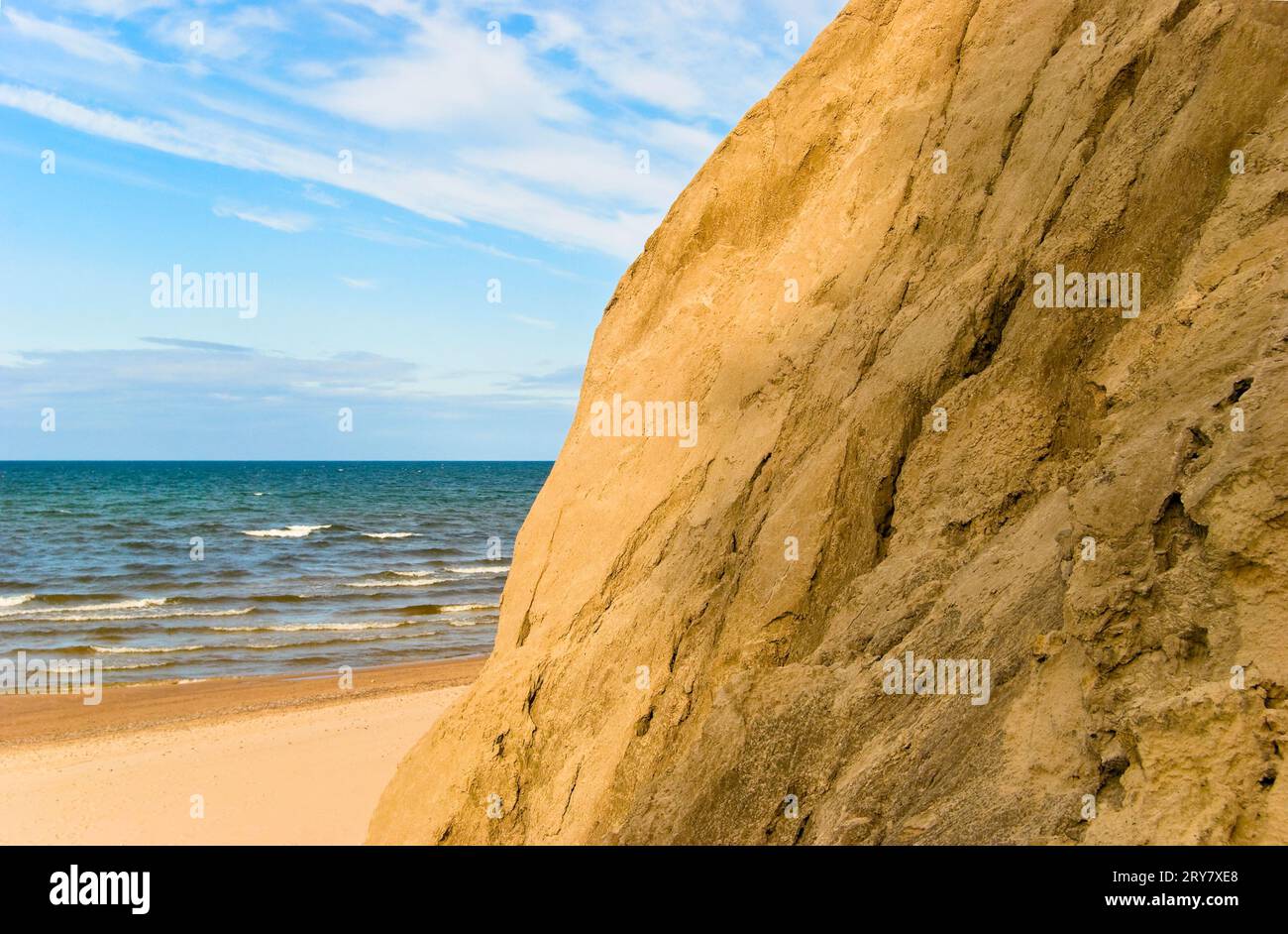 Sea waves shore sandy hi-res stock photography and images - Alamy