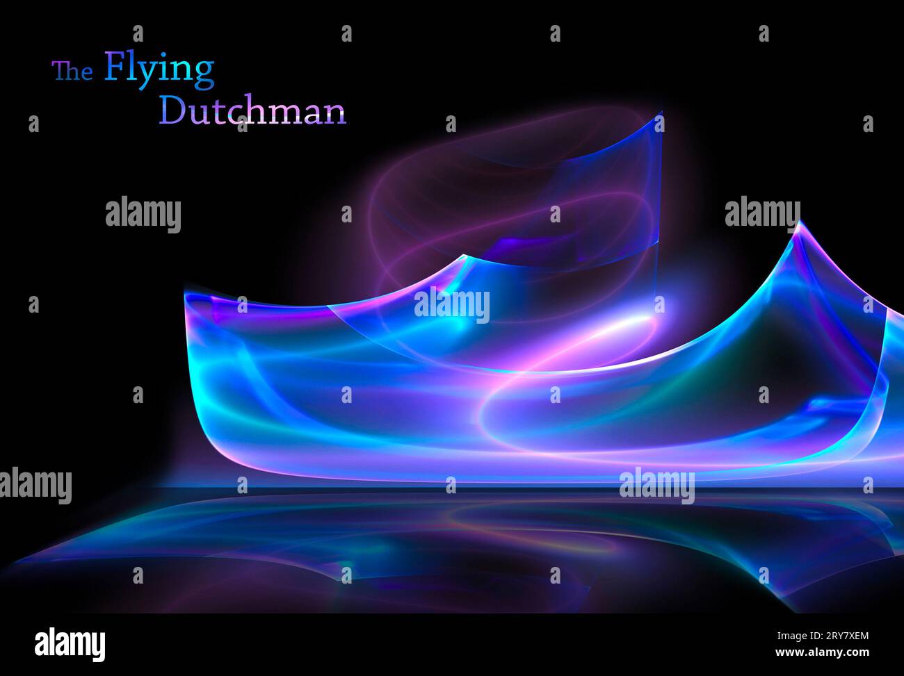 Ship-phantom Flying Dutch Stock Photo - Alamy