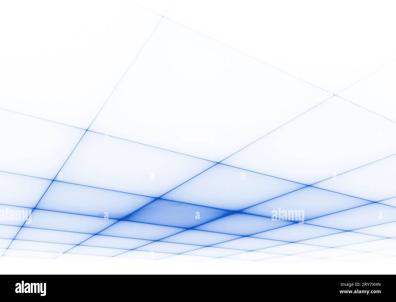 Blue grid 3D surface Stock Photo - Alamy