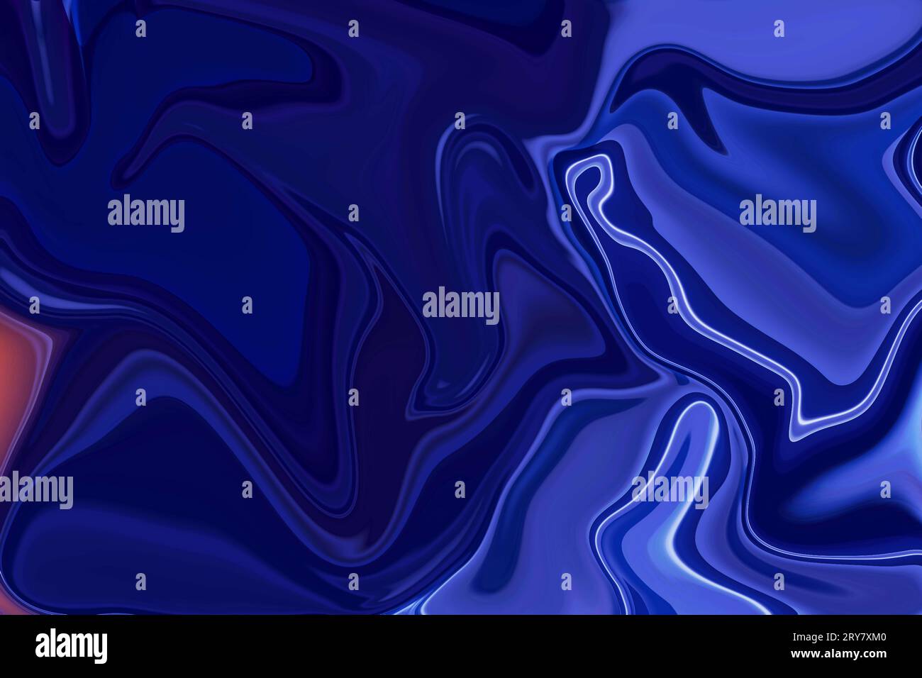 cosmic dance of colors and liquid patterns in blue and white liquid ...