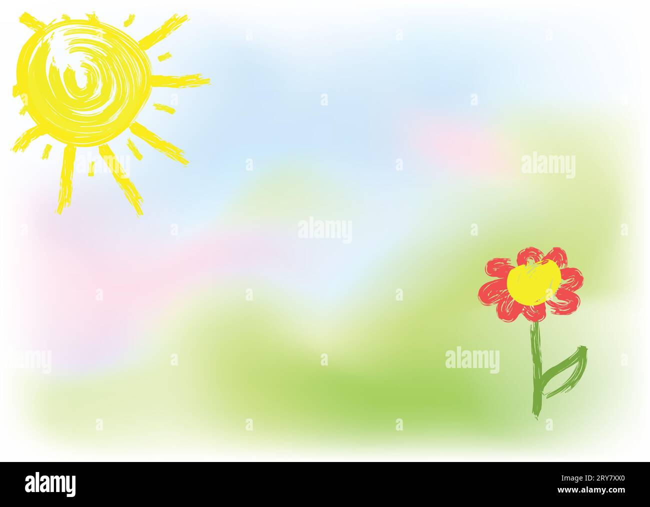 Bright summer colors Cut Out Stock Images & Pictures - Alamy