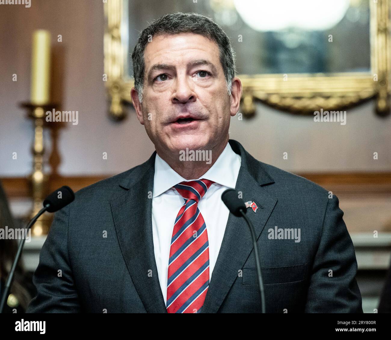 Washington, United States. 29th Sep, 2023. U.S. Representative Mark ...