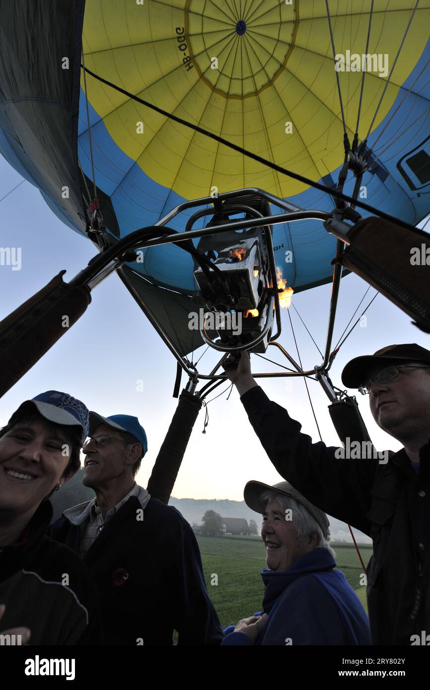 Ballonpilot hi-res stock photography and images - Alamy