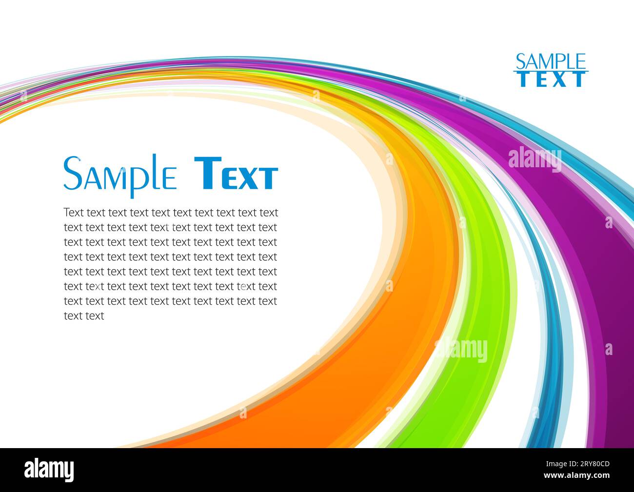 Abstract background with colorful arch Stock Photo - Alamy