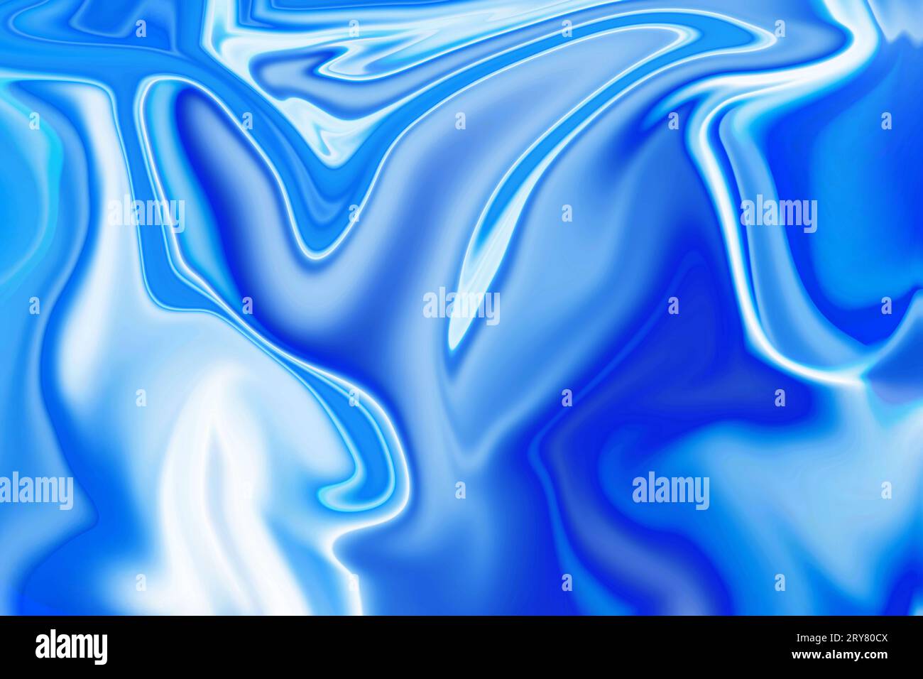 the allure of immersive swirling paint in blue and white abstract ...