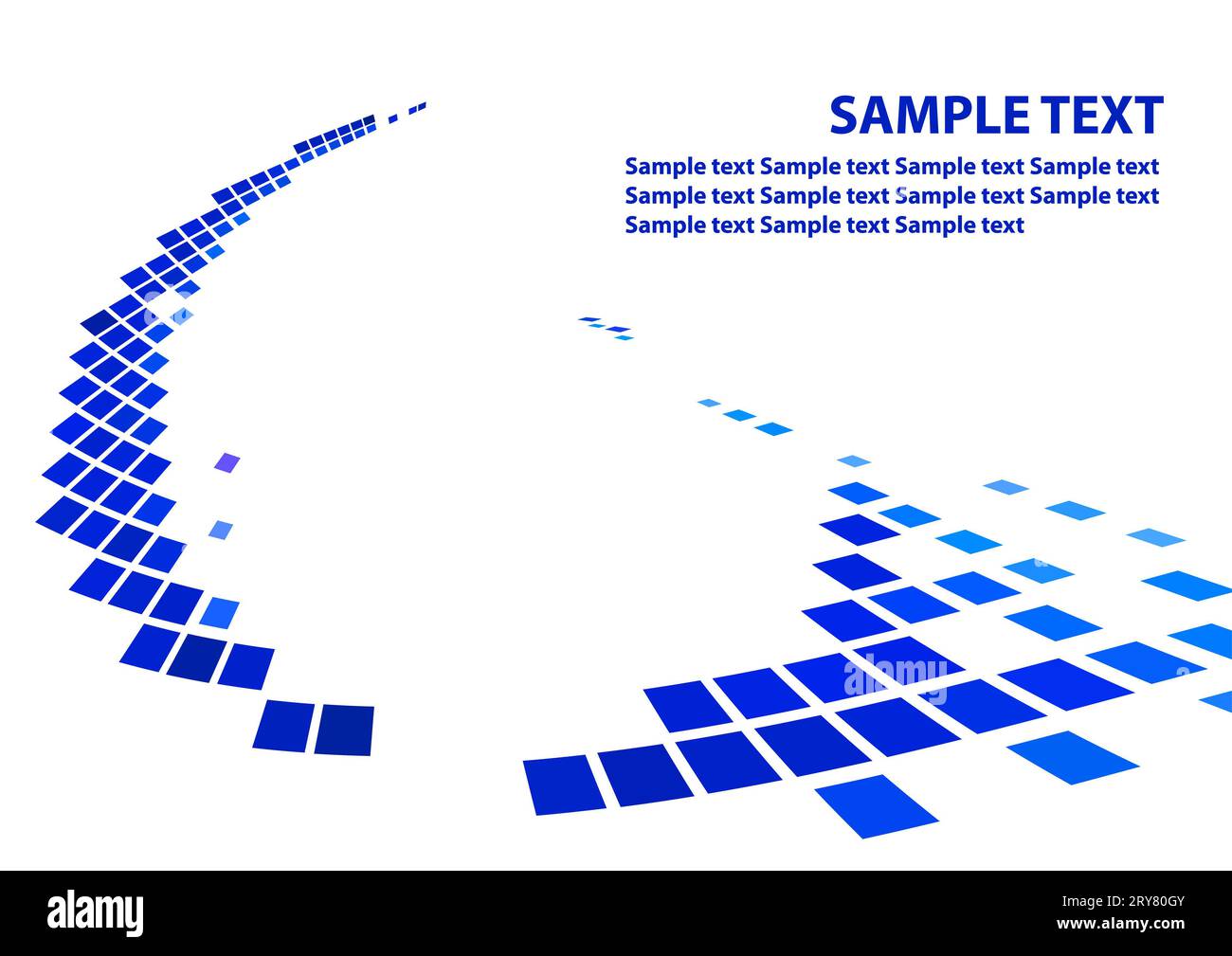Blue tech pattern hi-res stock photography and images - Alamy