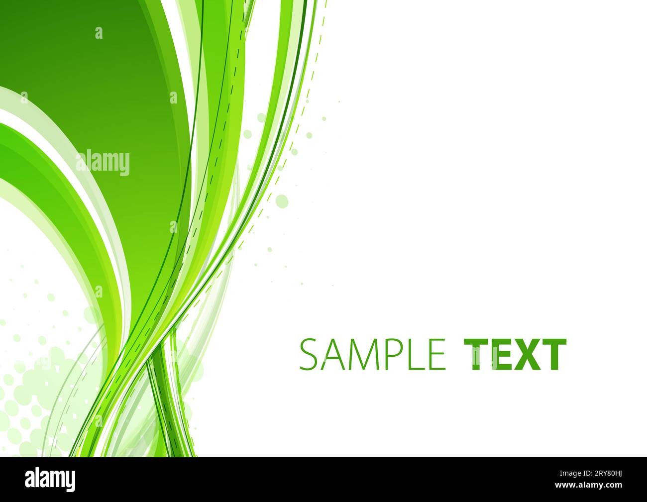 Abstract green lines frame hi-res stock photography and images - Alamy