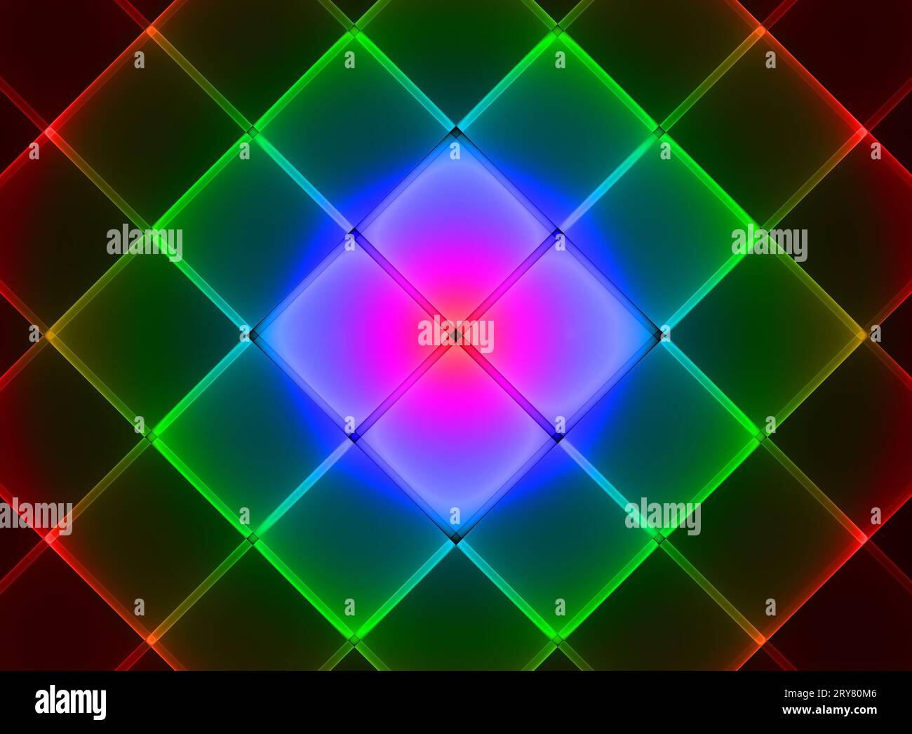 Vibrant grid of colorful squares hi-res stock photography and images ...