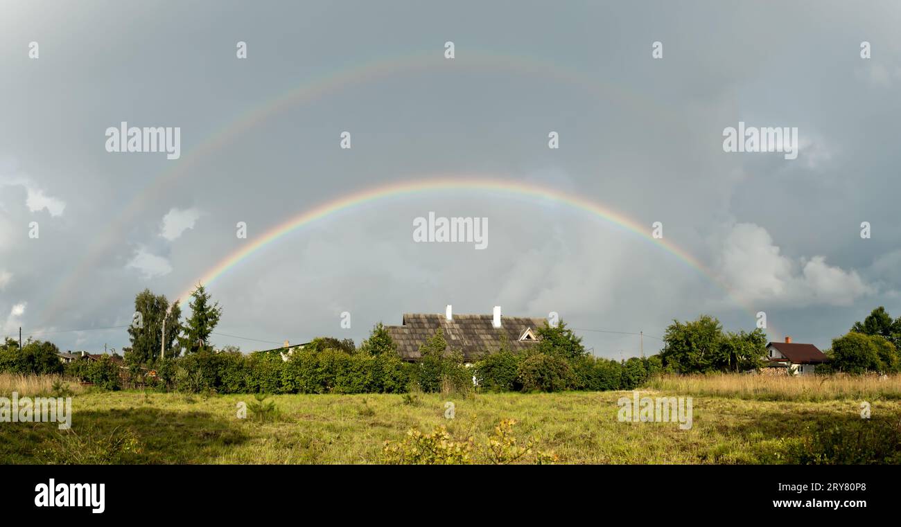 Full arc of rainbow hi-res stock photography and images - Alamy