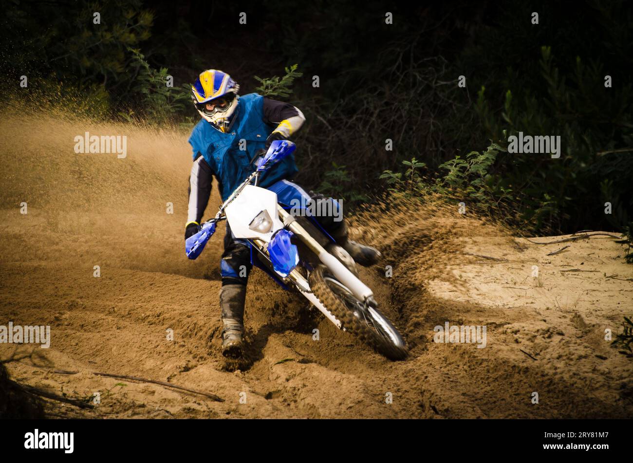 Enduro bike rider hi-res stock photography and images - Alamy