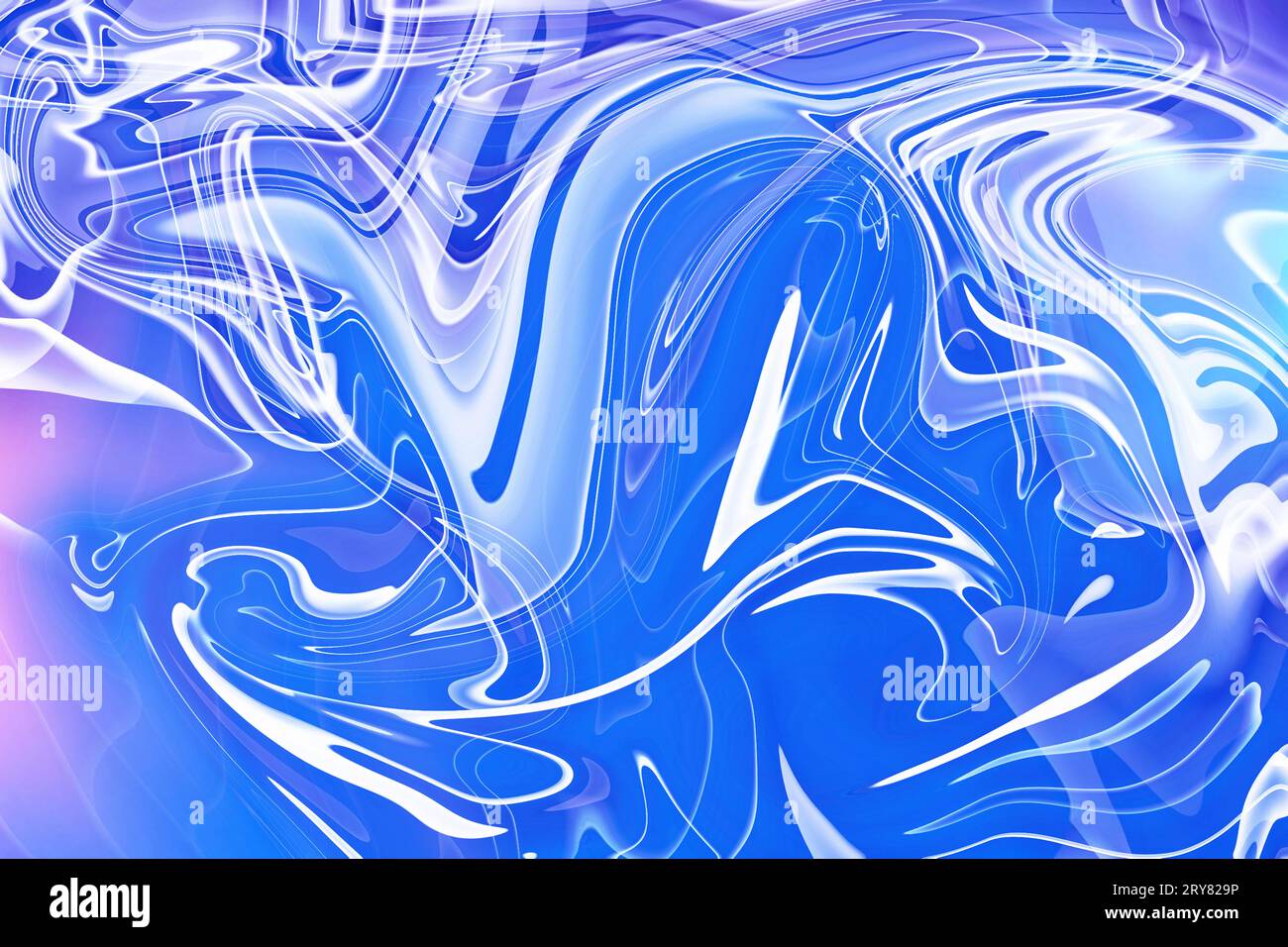 vibrant interplay of colors in an immersive journey through blue and ...