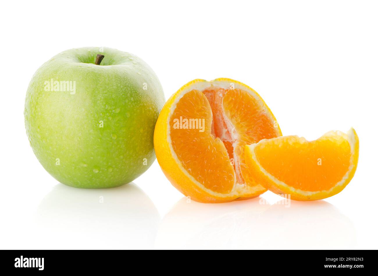 Choosing red apple green apple hi-res stock photography and images - Alamy