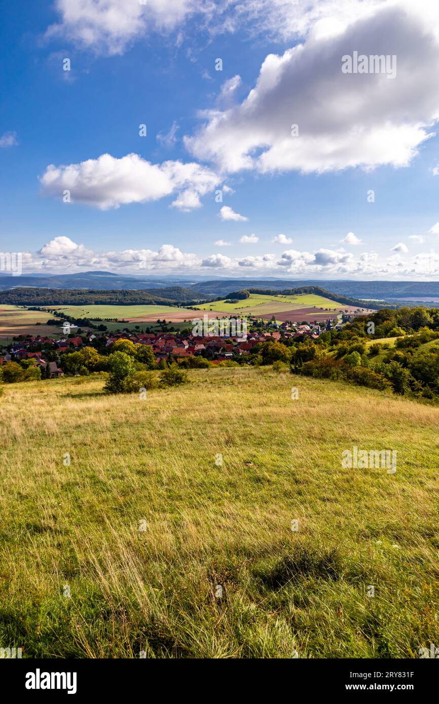 Beautiful hike through southern Thuringia around the Hohe Geba near ...