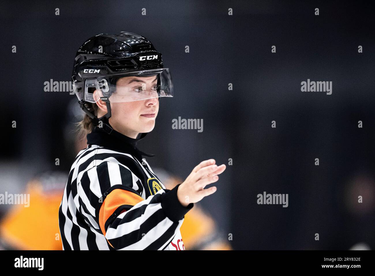 Stockholm, Sverige. 29th Sep, 2023. 230929 Domare Alexandra Köhl under ...