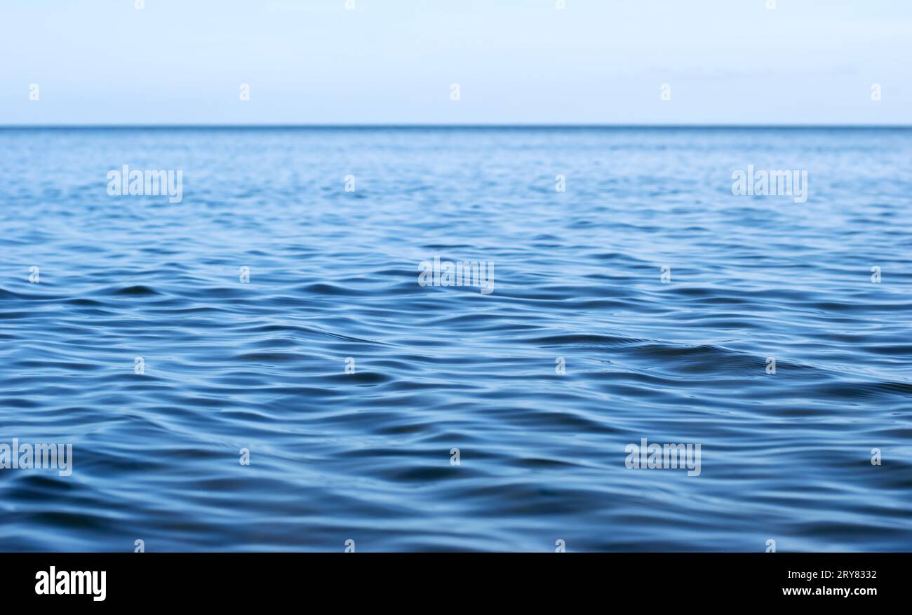 Sea surface with ripples Stock Photo - Alamy