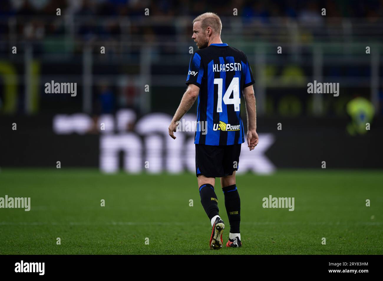 Milan, Italy. 29 September 2023. Davy Klaassen of FC Internazionale ...