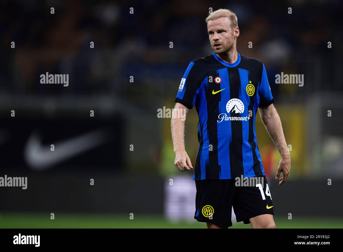 Milan, Italy. 29 September 2023. Davy Klaassen of FC Internazionale ...