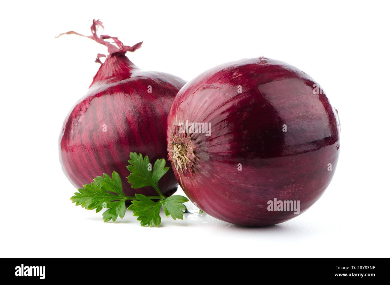 Red sliced onion Stock Photo - Alamy