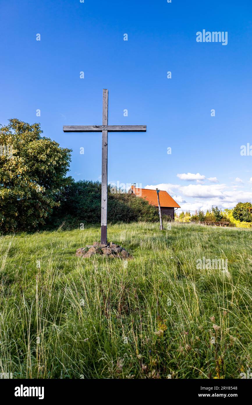 Beautiful hike through southern Thuringia around the Hohe Geba near ...
