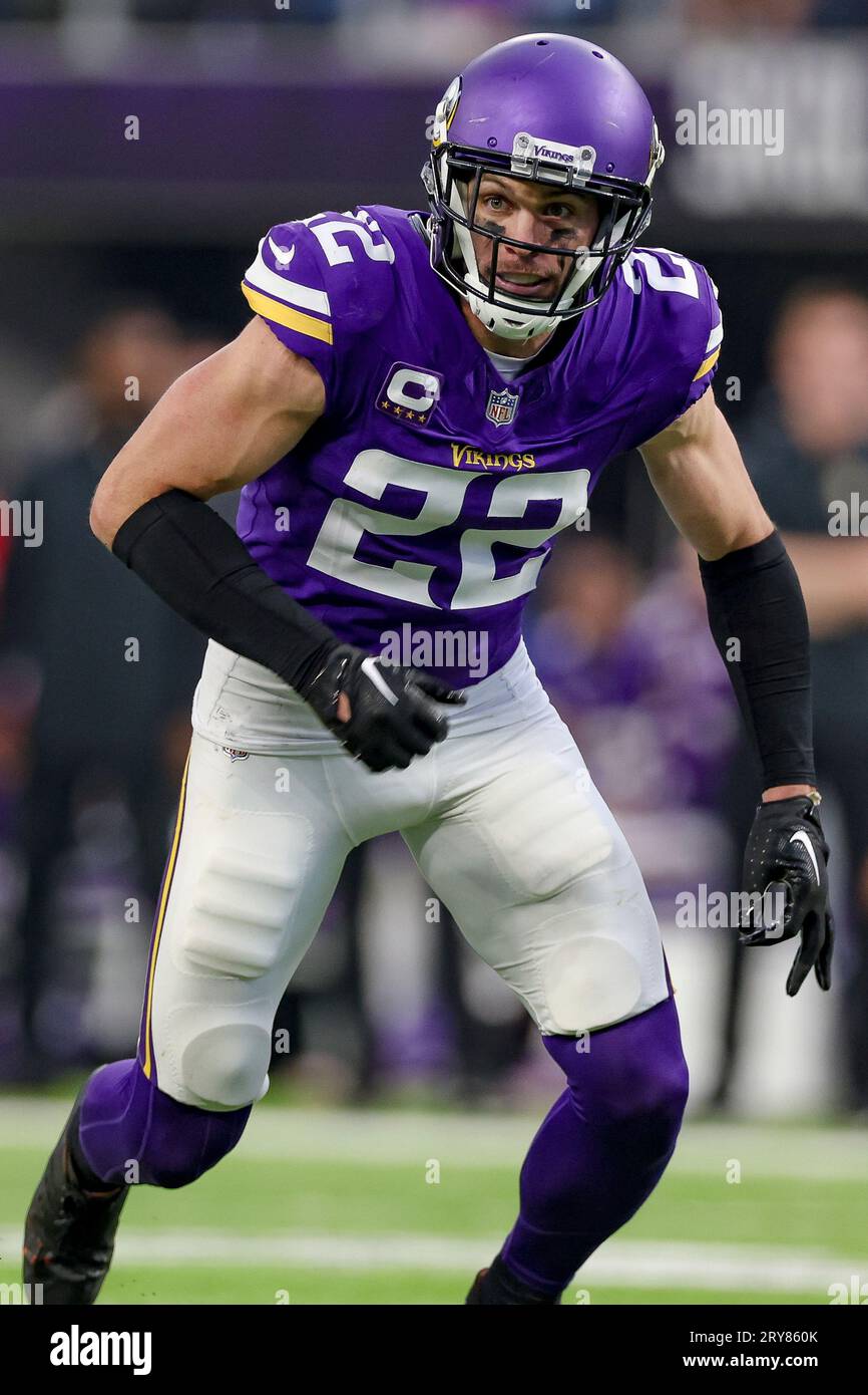 Minnesota Vikings safety Harrison Smith (22) in action against the Los ...