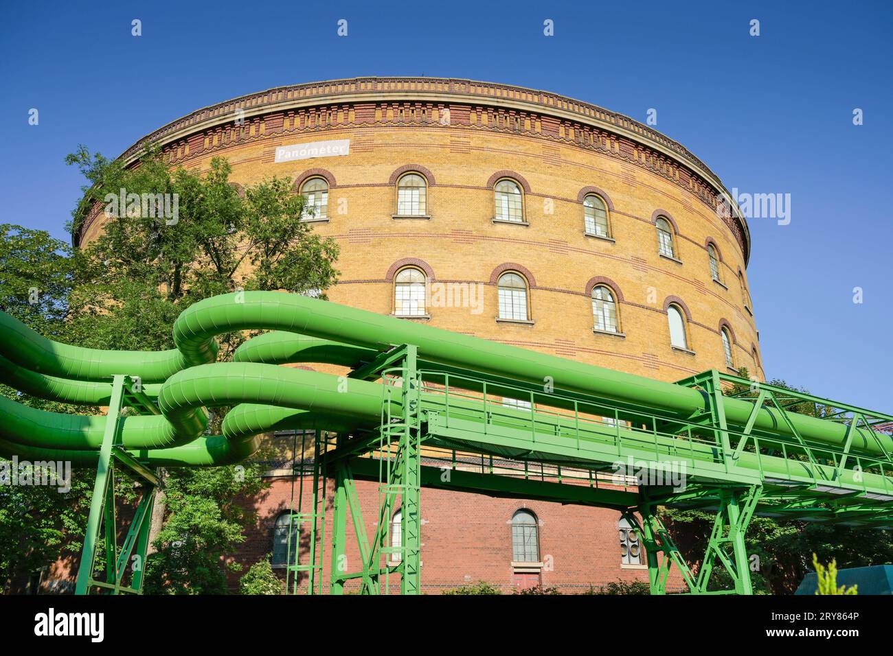 Alter Gasometer, Panometer von Yadegar Asisi, Richard-Lehmann-Straße ...